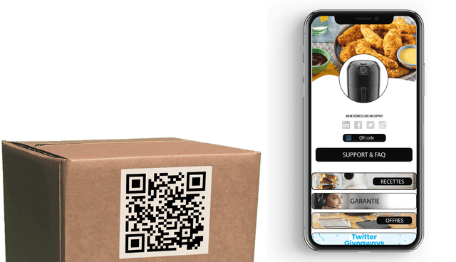 Unitag with Gs1, Augmented 2D barcode