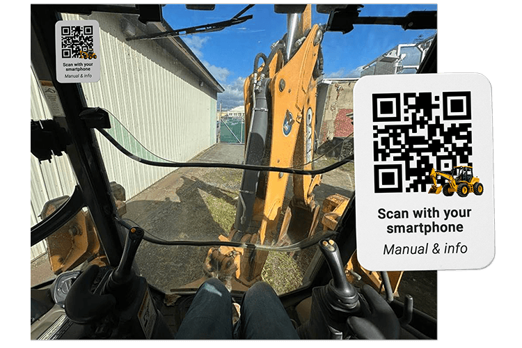 Industry Construction | QR codes and digital business cards